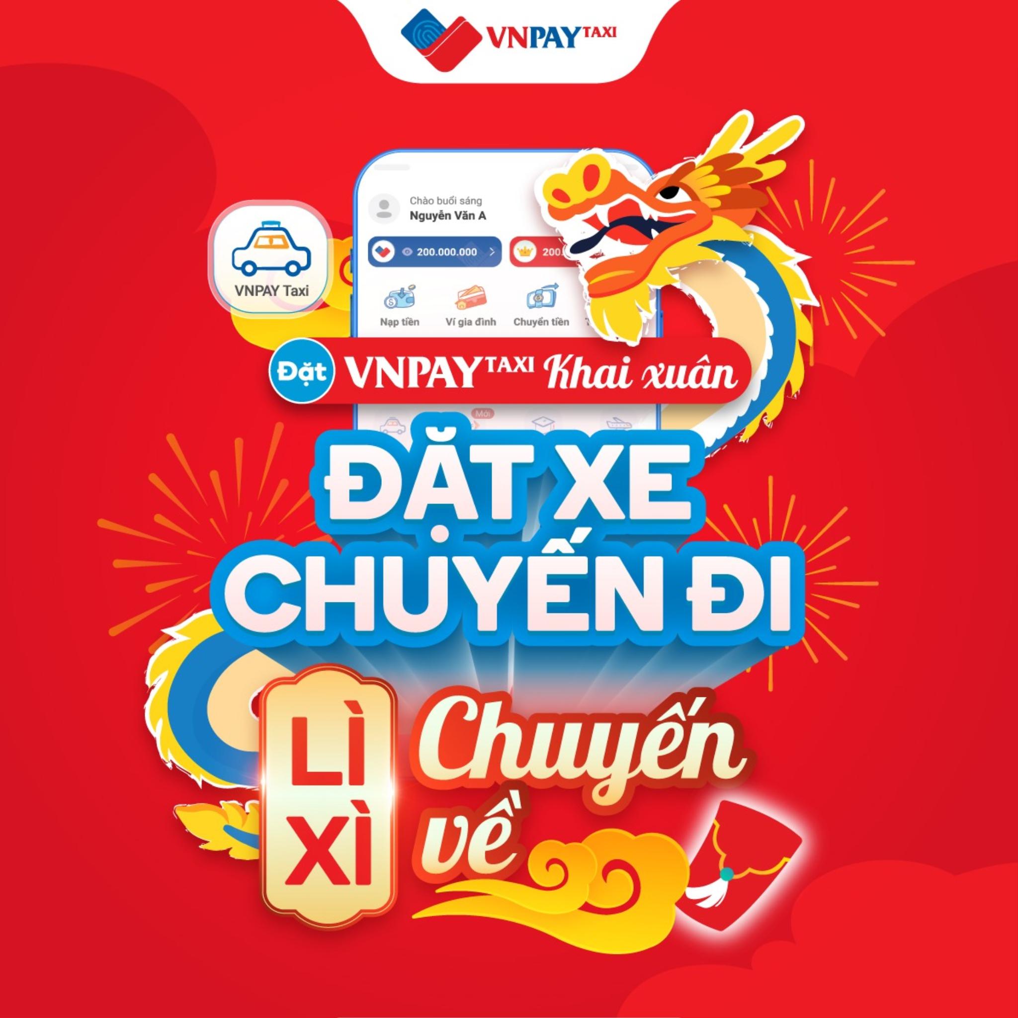 Gọi Taxi Online trên ứng dụng ngân hàng và ví VNPAY