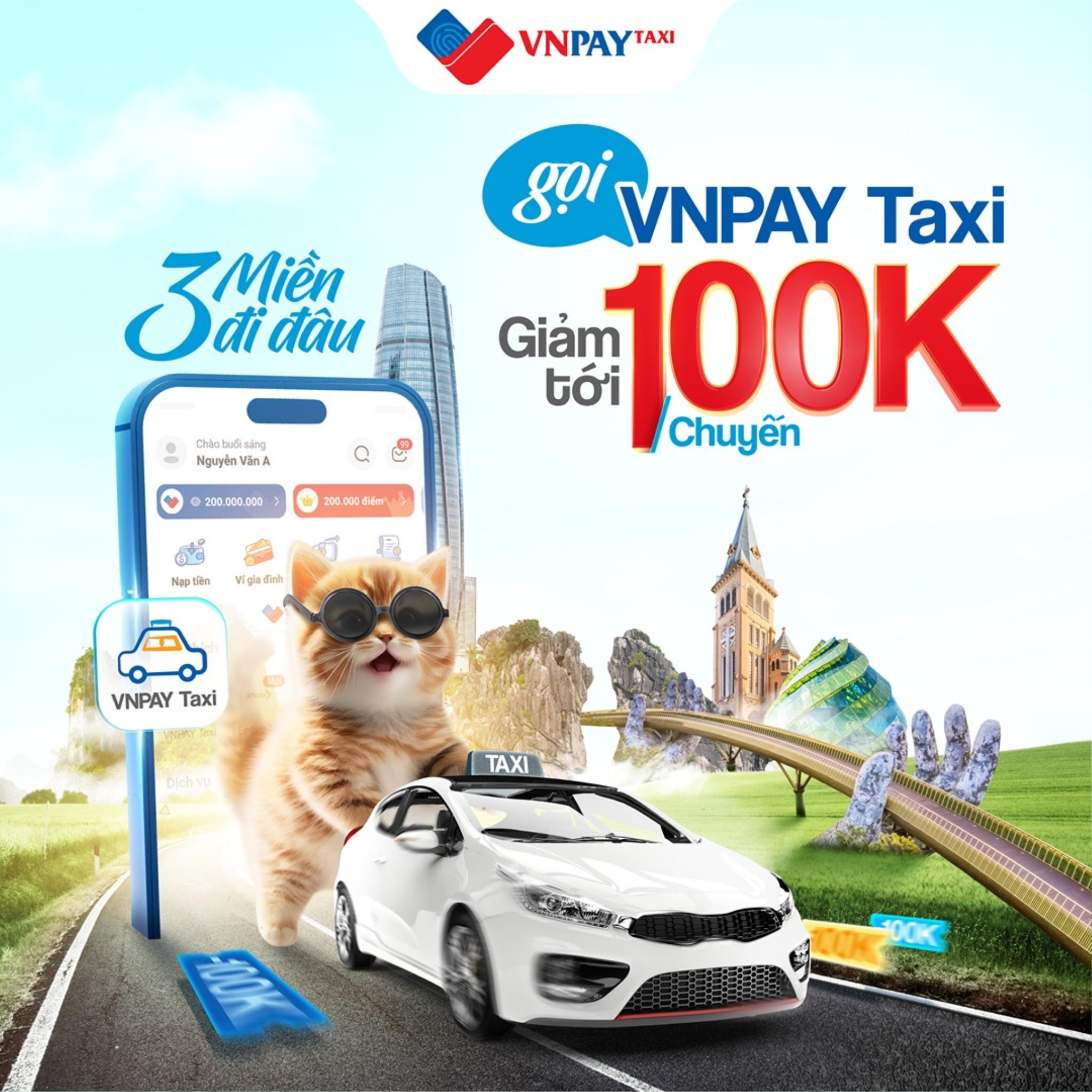 Gọi Taxi Online trên ứng dụng ngân hàng và ví VNPAY